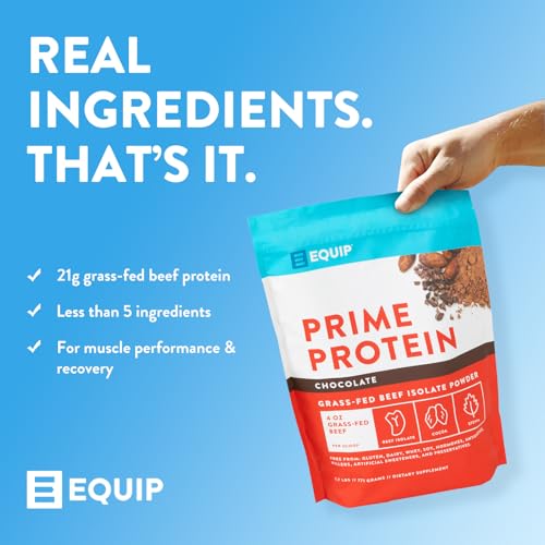 Equip Foods Prime Protein Powder Helps Build & Repair Tissue, Clean ...